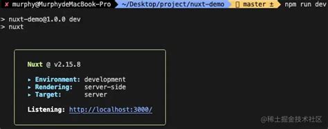 Nuxt2 项目部署详细流程（nginx Pm2）前提准备 本地系统 Macos，远程服务器系统 Centos 8 掘金