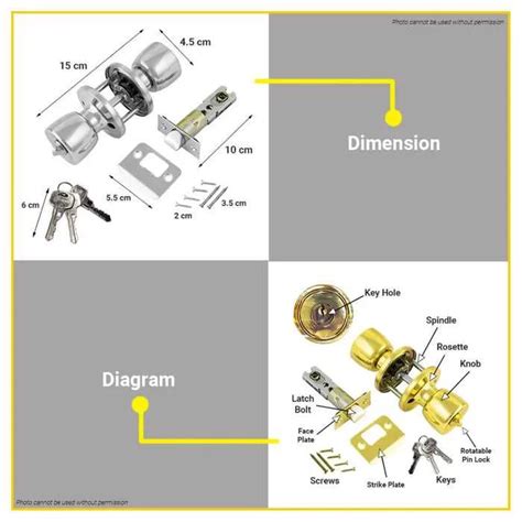 Parts Diagram Of A Deadbolt Lock