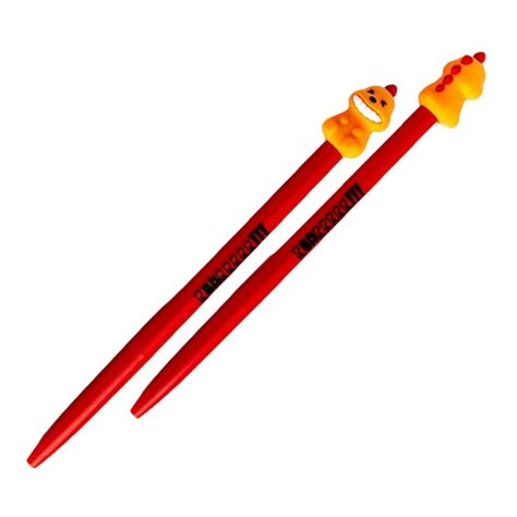 Yes ზეთის ბაზაზე დამზადებული კალამი Dino Pen წითელი Veli Store