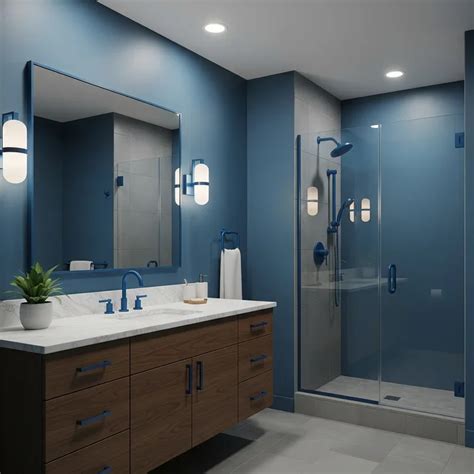 15 Modern Blue Bathroom Ideas To Elevate Your Space