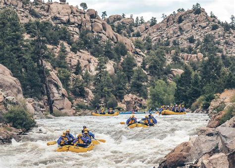 Clear Creek Whitewater Rafting Trips In Colorado Ava