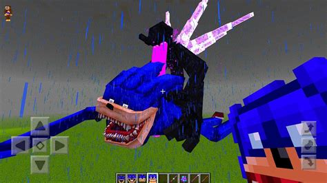 Every Shin Sonic Vs Mutant Titans Mod Addon Update In Minecraft Pe Youtube