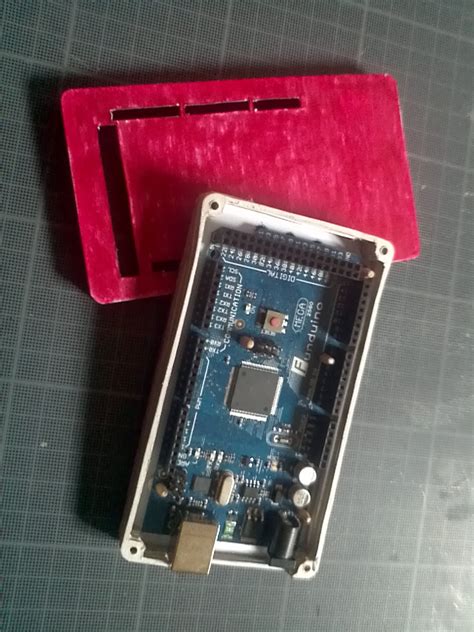 Case Arduino Mega In Cardboard Myrobotlab