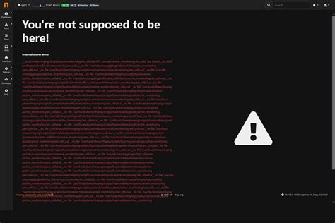 Ntopng Error You Are Not Supposed To Be Here Netgate Forum