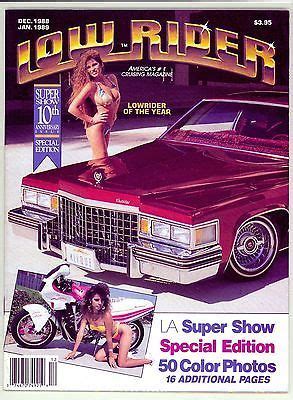 Lowrider Magazines 1988 Four Issues Palomino Johnson Hernandez