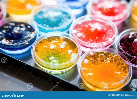 Lab Samples Of Various Cancer Cells Stock Image Image Of Cells Medical 291659975