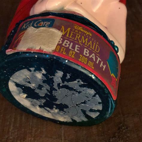 Vintage Ariel Bubble Bath Bottle Little Mermaid 1990s Etsy