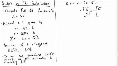 overdetermined system