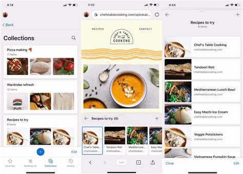 Collections Feature Finally Comes To Microsoft Edge App On IOS And Android