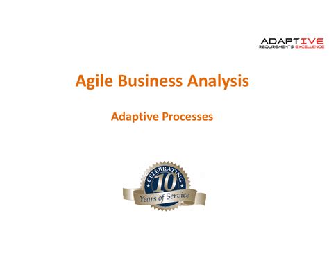 Agile BA Introduction PPT Slide Deck