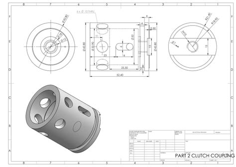 Make Technical Drawing Sheet Of 2d And 3d Model In Solidworks By Jds Rathod Fiverr