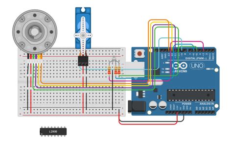 Circuit Design Tugas 4 Tinkercad
