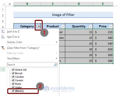 How To Sort And Ignore Blanks Methods ExcelDemy
