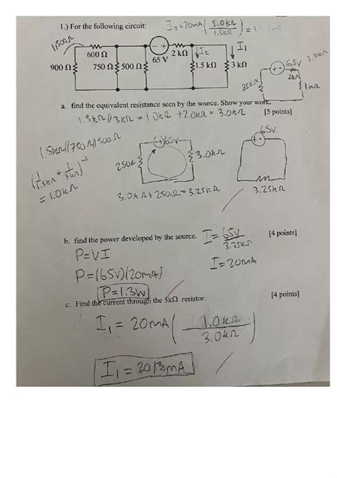 Circuit Analysis Overview Of Kcl And Resistors Ene 41 Ene41 Stuvia Us