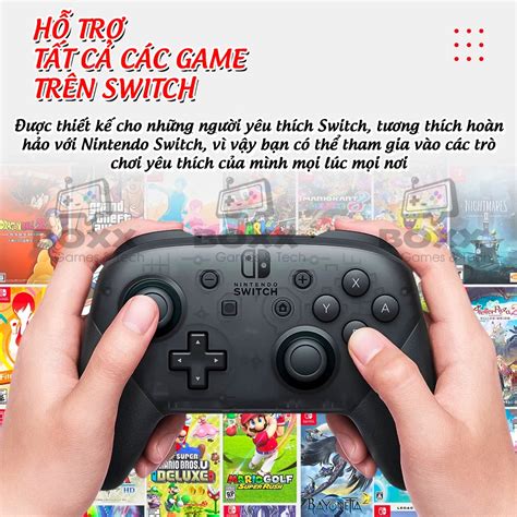 Tay Cầm Nintendo Switch Pro Controller Hàng Chính Hãng Shopee Việt Nam