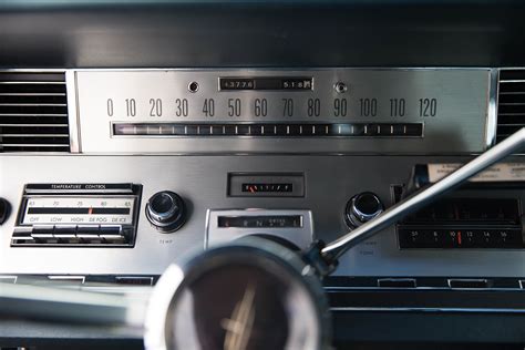 For 1966 The Continental Coupe Featured An Entirely New Dashboard With