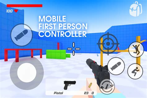 advanced mobile first person controller packs unity asset store
