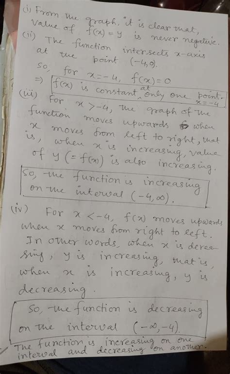 Solved Find The Open Interval S Where The Following Function Is