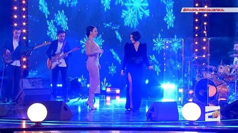 ლელა წურწუმია და მაკა ზამბახიძე თოვლის ფანტელი Youtube