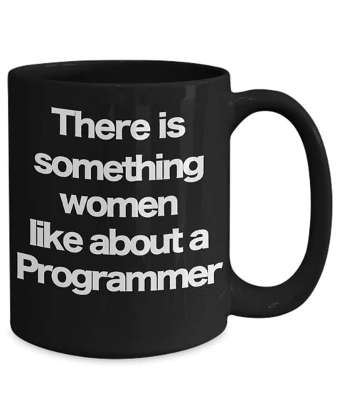 Programmer Mug Black Coffee Cup Funny Gift For Coding Computer Geek Software Engineer Developer