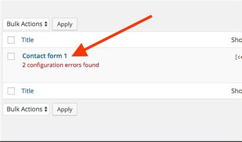 How To Fix A Contact Form 7 That Isn T Working Support My Website
