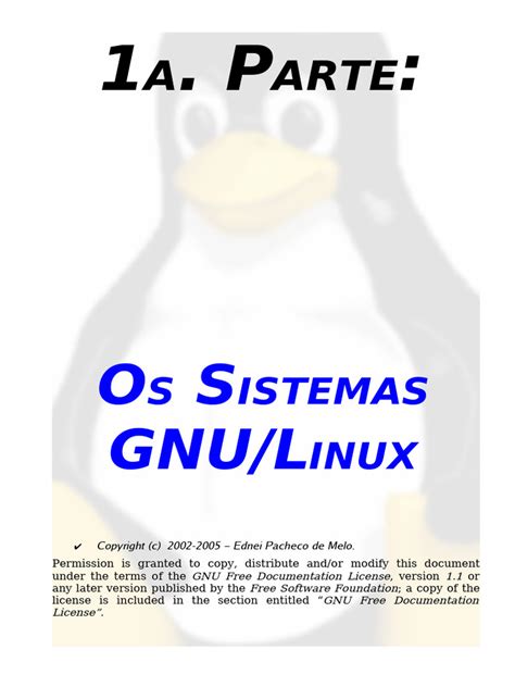 01 a os sistemas gnu linux pdf distribuição linux linux