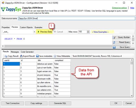 How To Connect To A REST API Site Using The ODBC API Driver