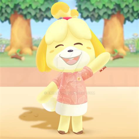Isabelle New Horizons By Emiartx On Deviantart