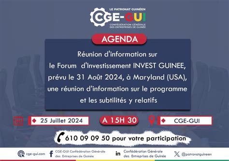 Patronatguineen Fopao Alliancepatronat Businessafrica Oie Conseilcgegui Usa Guinee