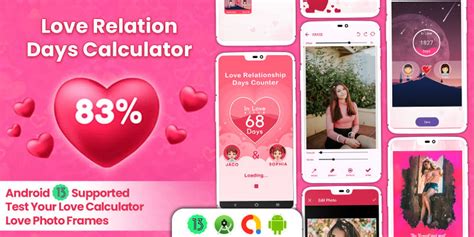 Love Relation Days Calculator Android By Celestialinfosoft Codester