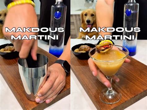 Teta Approved This Lebanese Chef Made A Makdous Martini