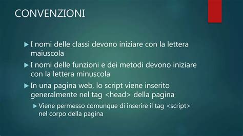 Lezione 11 Javascript Ppt
