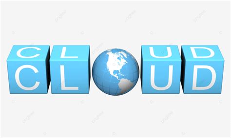 Cloud Computing Isolated Digital Service Data PNG Transparent Image And Clipart For Free Download