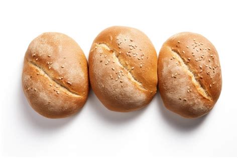 Bun Bread Closeup Premium Ai Generated Image