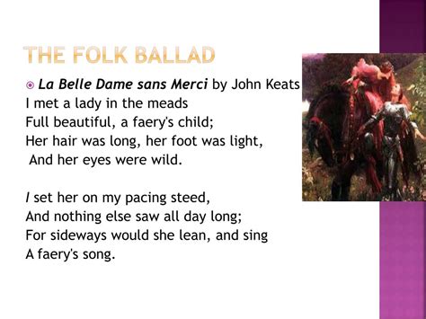 Ppt The Folk Ballad Powerpoint Presentation Free Download Id2033287