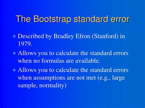Ppt Bootstrap And Cross Validation Powerpoint Presentation Free
