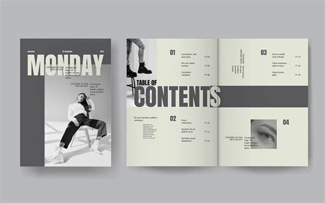 Magazine Layout Layout Magazine Layout Template Dspq
