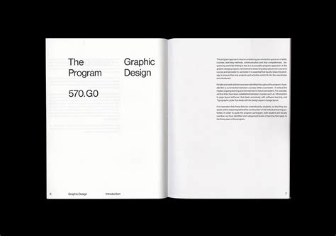 Program Guide Graphic Design Behance