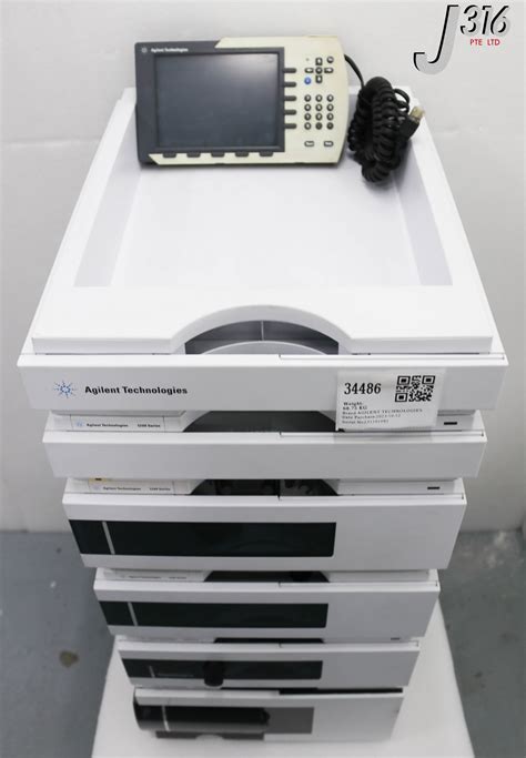 34486 Agilent Technologies Hplc System W G1322a G1314b G1330b G1311a G1329a And G4208a 1200