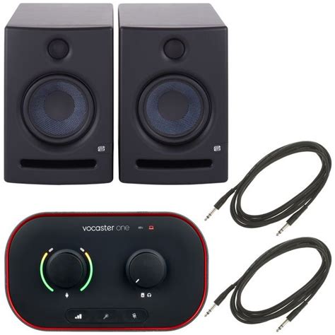 Presonus Eris E5 Vocaster One Bundle Thomann France