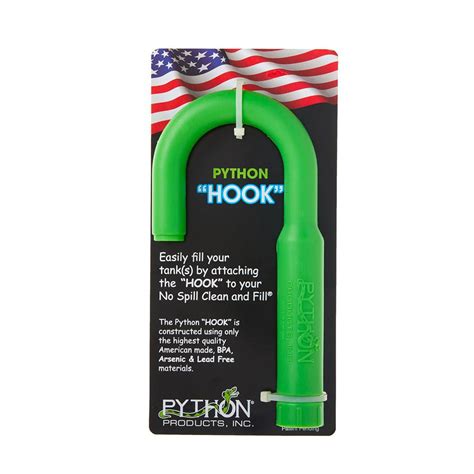 Python No Spill Hook Charterhouse Aquatics