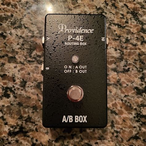 providence p 4e a b routing box reverb