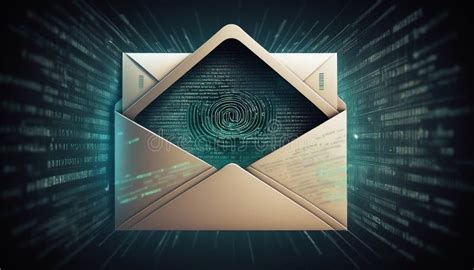 Email Encryption Representation Of An Email Enveloped In Layers