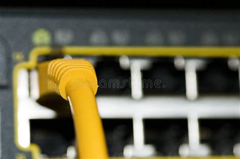 Ethernet Network Switch Stock Image Image Of Connectors 52506275