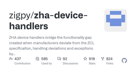 github zigpy zha device handlers zha device handlers bridge the
