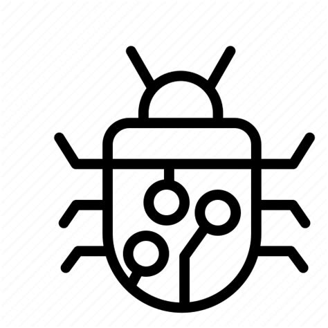 Bug Future Smart Tech Virus Icon Download On Iconfinder