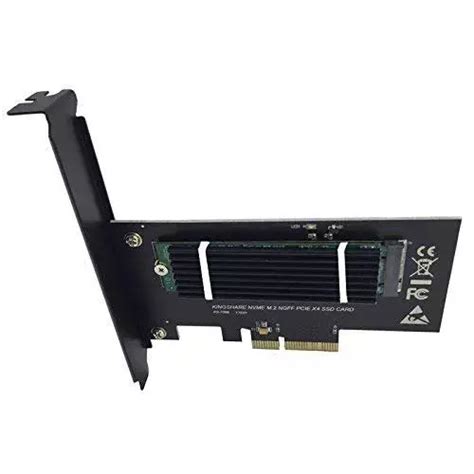 Ssd Heatsink For Nvme Sata With Cooling Gel Pad Black