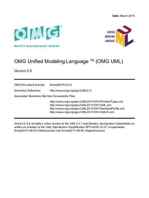 pdf omg unified modeling language tm omg uml