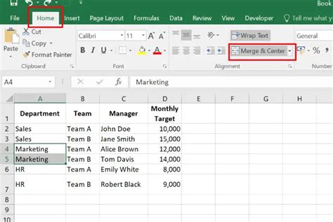 Excel Modifying Columns Rows And Cells Geeksforgeeks