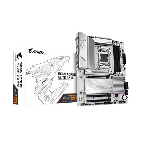 Gigabyte B Aorus Elite Ax Ice Wifi Ddr Amd Am Hdmi Dp Type C Arx